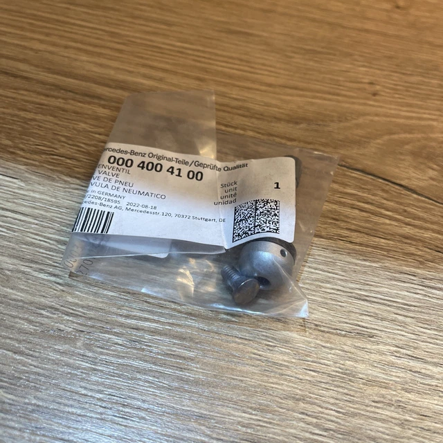 KIT VALVOLE PNEUMATICI Originale Mercedes Sprinter VS30 W907 W910 2019 ...