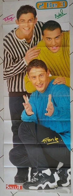 POSTER GRANDEUR NATURE 2be3 verso Spice girls Magazine Salut EUR 15,00 ...