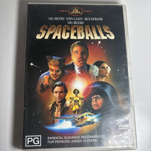 SPACEBALLS (DVD, 1987) Region 4 Mel Brooks Comedy Movie John Candy A2 ...