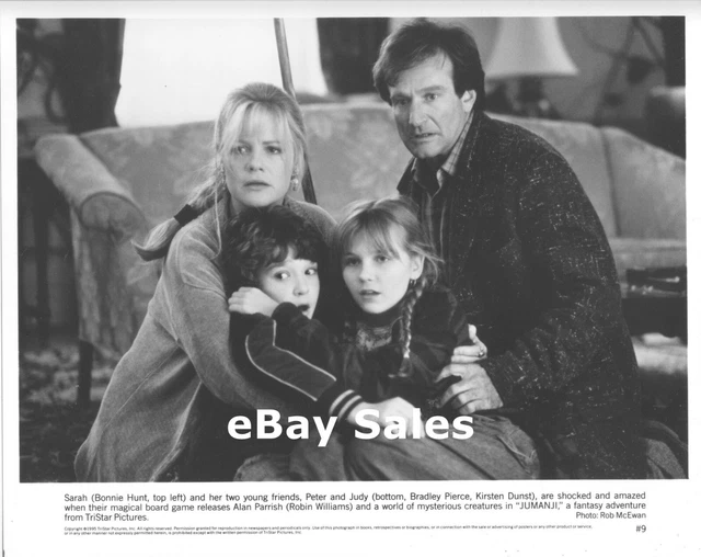 ROBIN WILLIAMS, BONNIE Hunt & Kirsten Dunst Orig B&W 8x10 Still ...