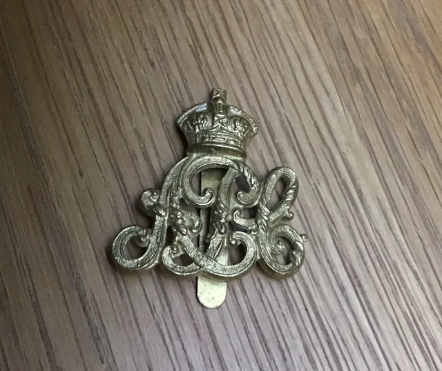 ORIGINAL WW1 ARMY Pay Corps APC Royal Cap Badge £8.00 - PicClick UK