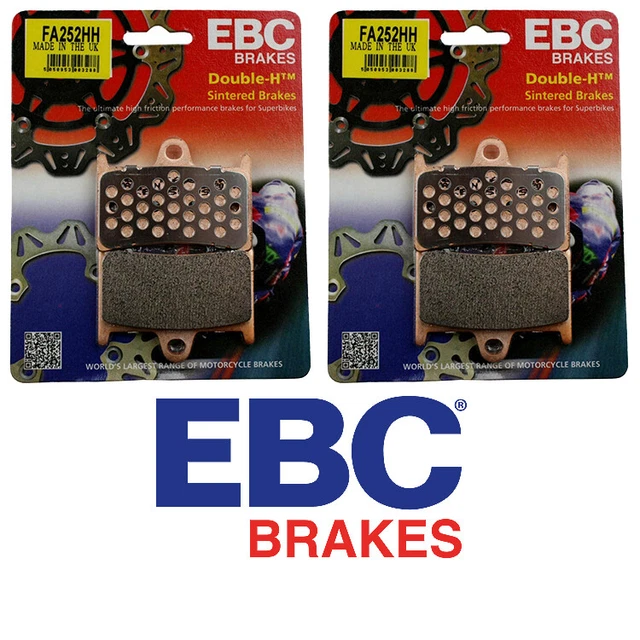 YAMAHA FZS 600 Fazer 1998-2003 EBC Bremsbeläge vorne HH Straße ...