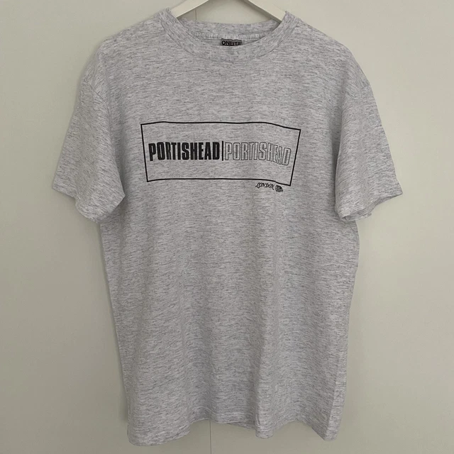 VINTAGE PORTISHEAD 1997 T-shirt Oneita Trip-hop Massive Attack Rap Tee ...