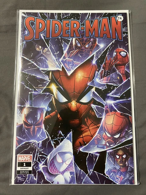 SPIDER-MAN #1 MICO Suayan housse variante robe Marvel Comics LTD 3000 ...