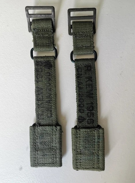 WW2 BRITISH ARMY 1944 Pattern Webbing Brace Attachments Jungle Burma ...