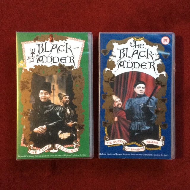 2 X VINTAGE Blackadder VHS PAL Video Tapes in UNOPENED As New Condition ...