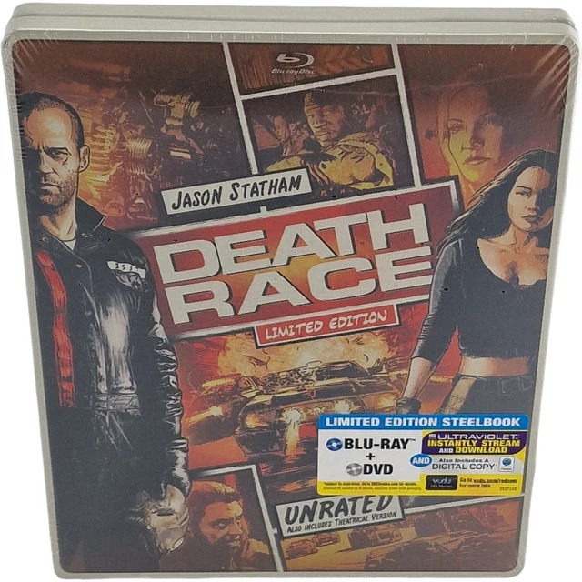 DEATH RACE 2008 Steelbook Blu-Ray + DVD + HD Edizione Limitata 2013 ...