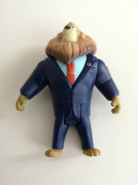 DISNEY ZOOTOPIA WORLD Of Zootopia Figure - Mayor Lionheart 3.5" Tomy ...