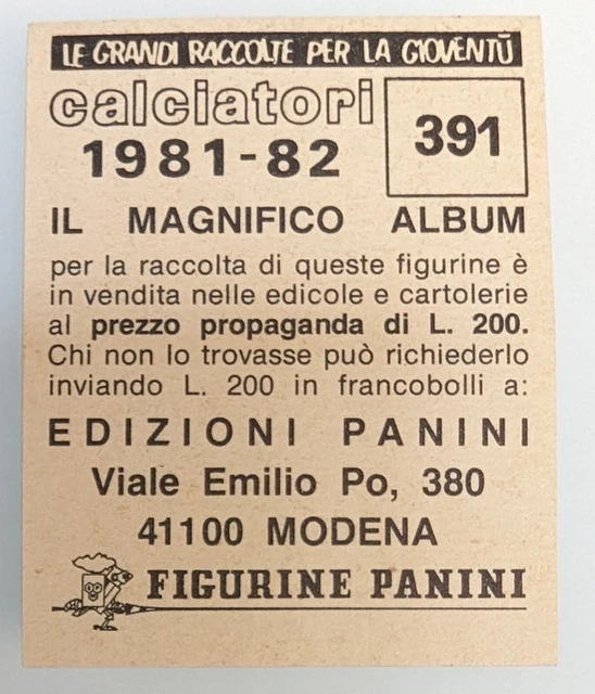 FIGURINA STICKER BADGE SCUDETTO LECCE N 391 Calciatori PANINI 1981-82 ...