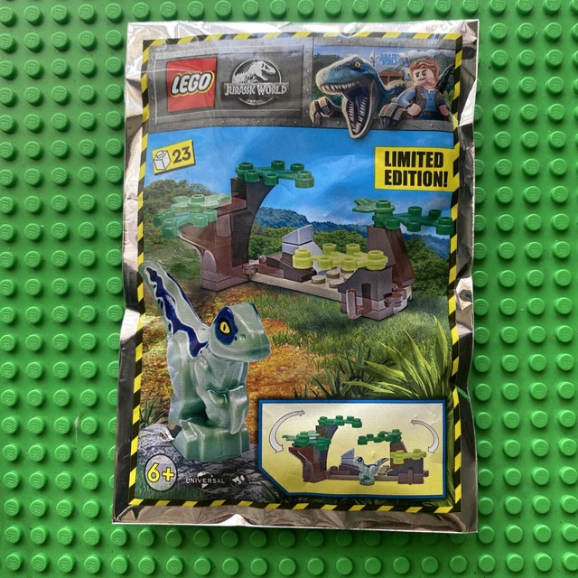 LEGO JURASSIC WORLD Raptor In Bushes Minifigure Polybag £4.49 - PicClick UK