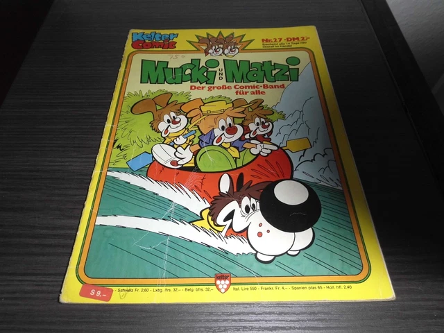 MUCKI UND MATZI - n. 27 - fumetto Kelter - 1974 - Fix und Foxi EUR 1,00 ...