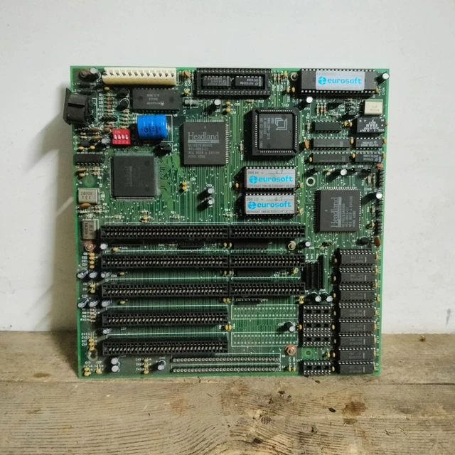 COMPUTER VINTAGE MOTHERBOARD AT Headland 286 Scheda Retrogame AT EUR 32 ...
