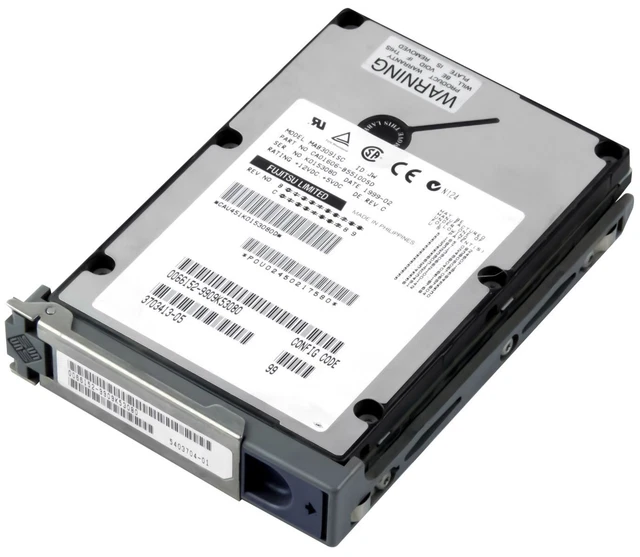 DISQUE SUN 3703413-05 9.1GB 7200U/Min SCSI ULTRA2 MAB3091SC 512KB 3.5 ...