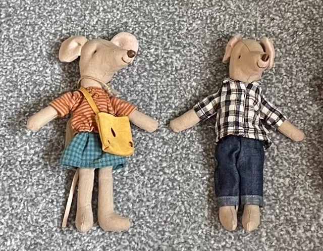 MAILEG MOUSE. MAILEG Mum And Dad Mouse £40.00 - PicClick UK