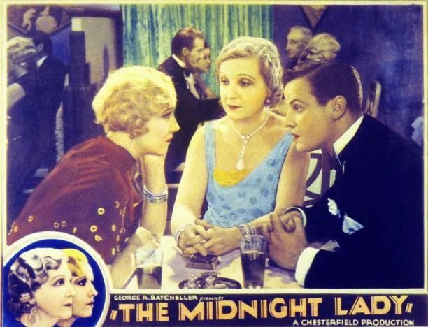 THE MIDNIGHT LADY Lobby Card Lina Basquette Lucy Beaumont John On Old ...