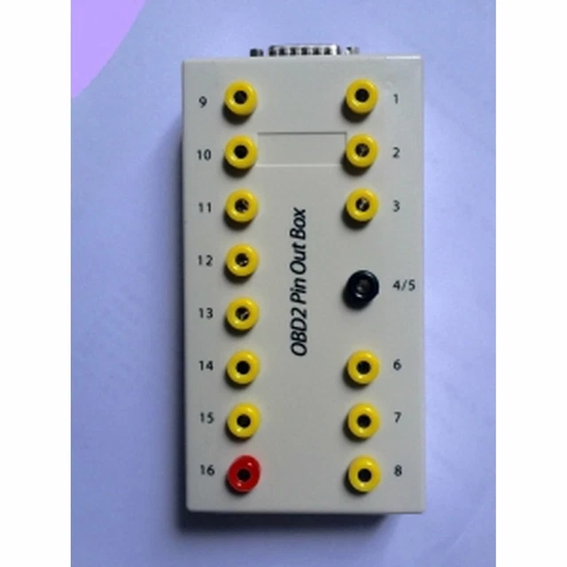 BREAKOUT BOX TESTER Pin Out Diagnostic Pinout OBD2 EUR 25,32 - PicClick DE