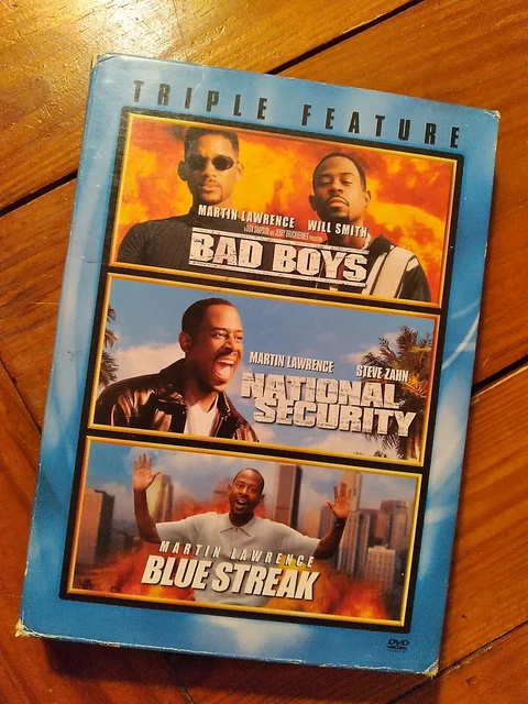 BAD BOYS/NATIONAL SECURITY/BLUE Streak (DVD) 2007 - Martin Lawrence $5. ...