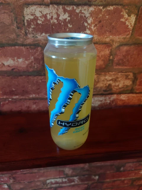 MONSTER ENERGY DRINK Hydro Clear Can Sealed Rare Full Discontinued £23. ...