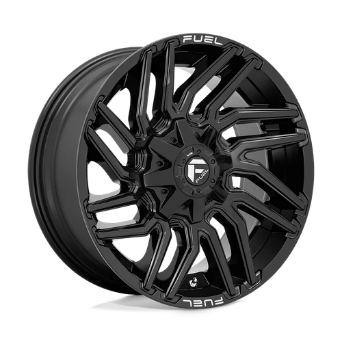 20X9 FUEL D776 TYPHOON Gloss Black Wheels 5x4.5/5x5 (1mm) Set of 4 EUR ...