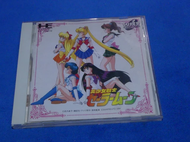 NEC PC ENGINE Super CD rom 2 Bishoujo Senshi Sailor Moon JAP EUR 48,95 ...