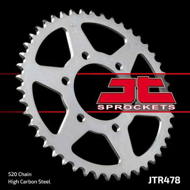 KAWASAKI ZX-6R (ZX636 C1,C6F,D6F) Ninja 2005-2006 Rear Sprocket JTR478 ...