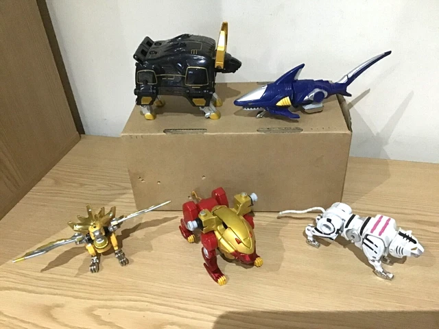 POWER RANGERS WILD Force Deluxe Animal Megazord 100% Complete Bandai ...