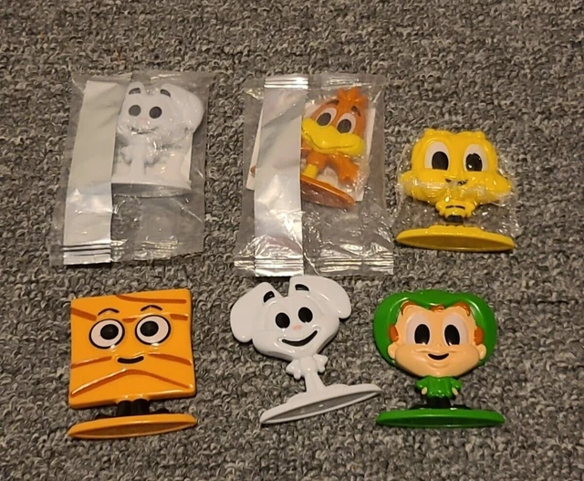GENERAL MILLS CEREAL Squad Retro Plastic Vinyl Figures Lot Of 6 Lucky ...