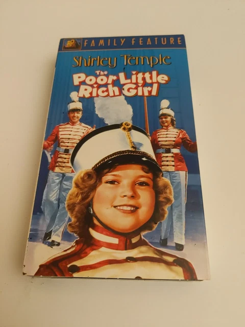 SHIRLEY TEMPLE POOR Little Rich Girl Vhs £3.62 - PicClick UK