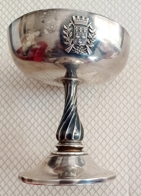 COUPE SUR PIED Argent Massif Poinçon Minerve Losange Puiforcat EUR 1,00 ...