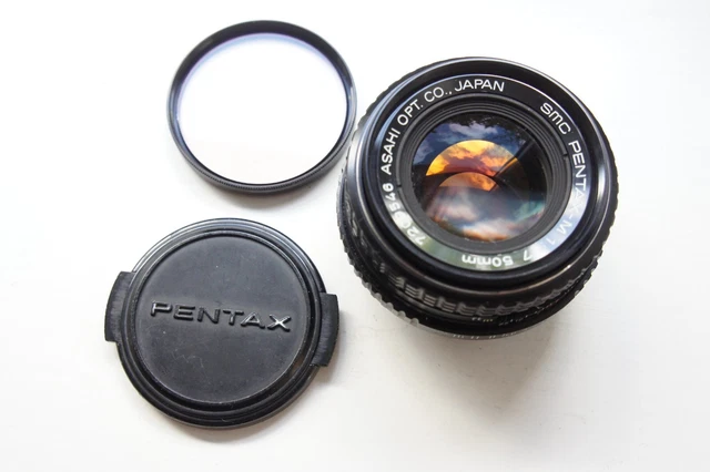 ASAHI PENTAX-M 50MM f1.7 SMC Lens - Pentax PK Mount - Excellent £38.00 - PicClick UK