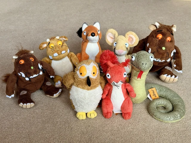 THE GRUFFALO SOFT Toy Bundle - Julia Donaldson Plush Set £49.99 ...