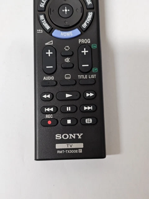 GENUINE SONY RMT-TX300E RMTTX300E Smart TV Remote Control With NETFLIX ...