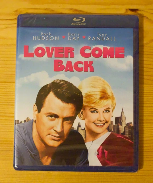 LOVER COME BACK Blu-ray Rock Hudson Doris Day Brand New $21.99 ...