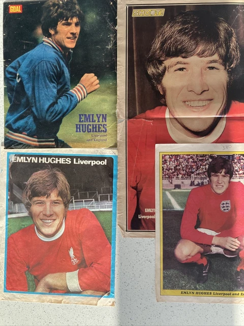 EMLYN HUGHES COLOUR Photographs Liverpool Football Club Shoot Magazine ...