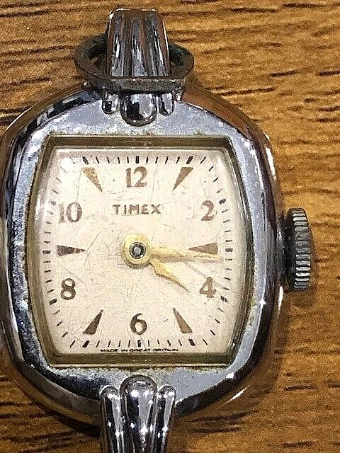RARE VINTAGE ENGLISH Timex V-Conic Escapement Mechanical Ladies Watch ...