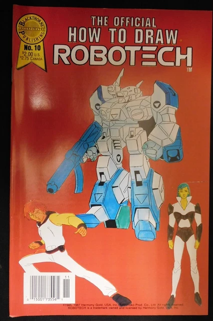 COMMENT DESSINER ROBOTECH 10 Blackthorne Comic Alpha Fighter Corg 1987 ...