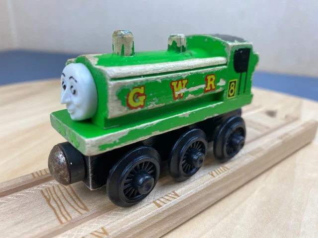 THOMAS THE TANK Engine Wooden Train - DUCK - 1994 Britt Allcroft - Well ...