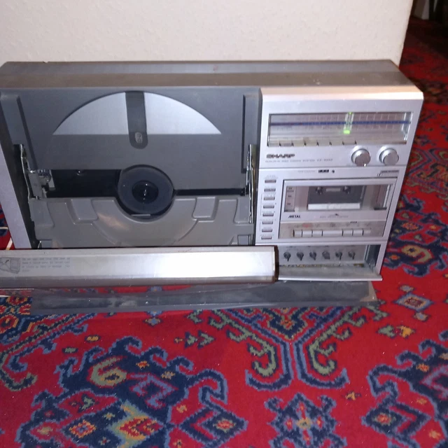 VINTAGE RARE SHARP VZ-3000E Turntable Record Cassette Player £79.99 ...