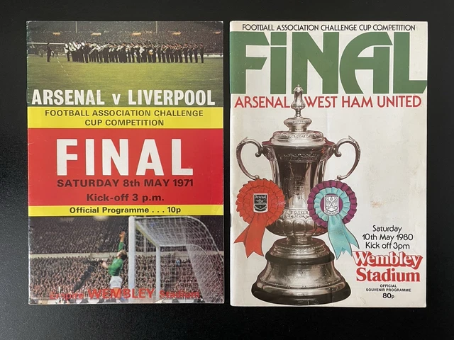 VARIOUS PROGRAMMES - Arsenal Football Club £5.92 - PicClick UK