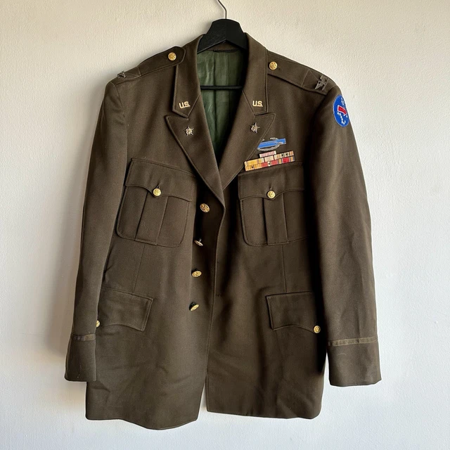 WWII ARMY OFFICER Uniform Named Colonel Pacific General Staff £695.61 ...