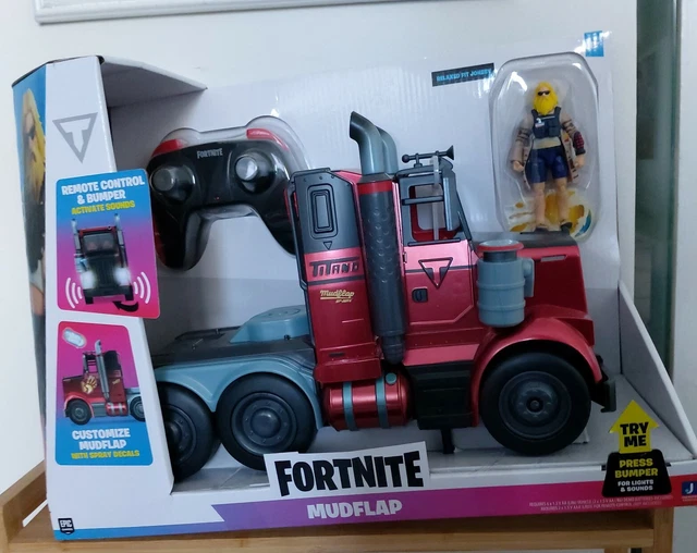 FORTNITE MUDFLAP REMOTE Controlled Lorry with Lights & Sounds plus ...
