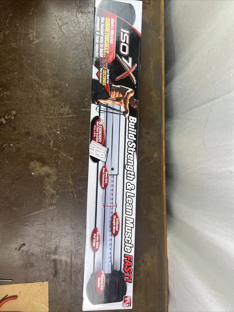 ISO 7X ISOMETRIC Workout Bar Bullworker Type Exercise Strength Trainer ...