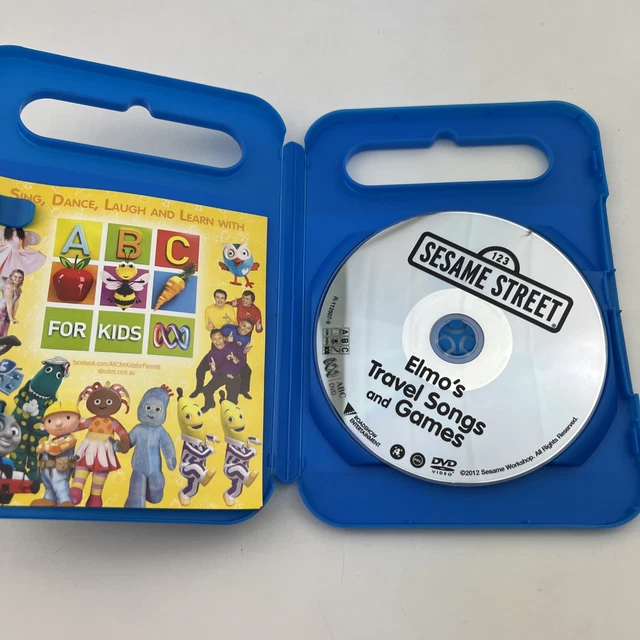 SESAME STREET ELMO’S Travel Songs & Games DVD Kids Region 4 PAL ABC £5. ...