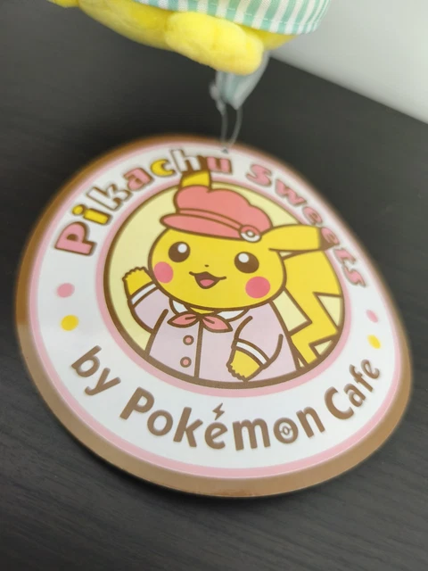 PELUCHE POKEMON PIKACHU Pokemon Café Tenue Verte EUR 49,90 - PicClick FR