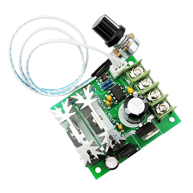 DC6V-30V MOTOR PUMP 20A DC PWM Motor Controller Drive Board 21kHz 6V 12V 24V 30V £5.39 - PicClick UK