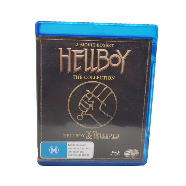 HELLBOY THE COLLECTION 2 Movie Boxset (Blu-Ray Region B) Movie Film Not ...