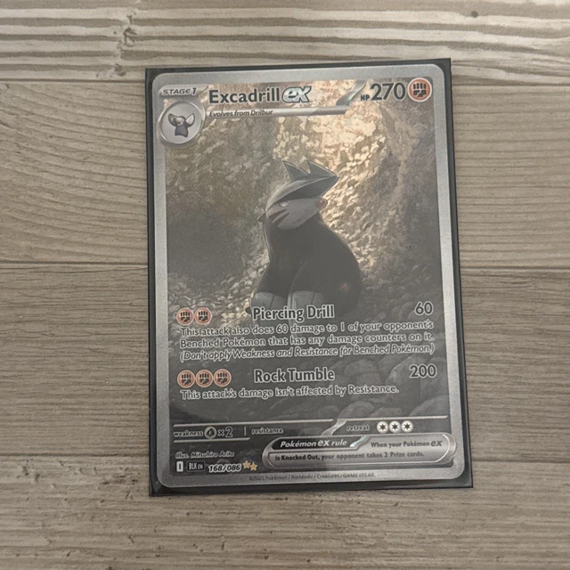EXCADRILL EX SIR 168/086 SV11B Black Bolt - Pokemon Card ENGLISH $45.99 ...