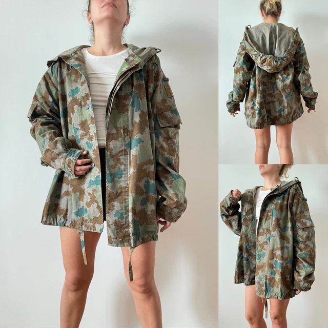 60S DDR NVA Blumentarn 1960s East German vintage camo miltary sniper ...