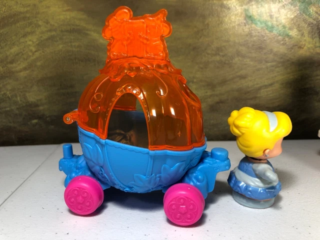 FISHER PRICE LITTLE People Belle Cinderella Disney Princess Parade ...