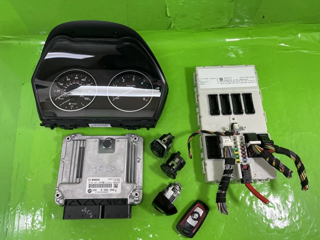 BMW 1 SERIES F20 F21 ECU KIT FEM BCM MODULE KEY 116d 118d N47N 2.0 ...